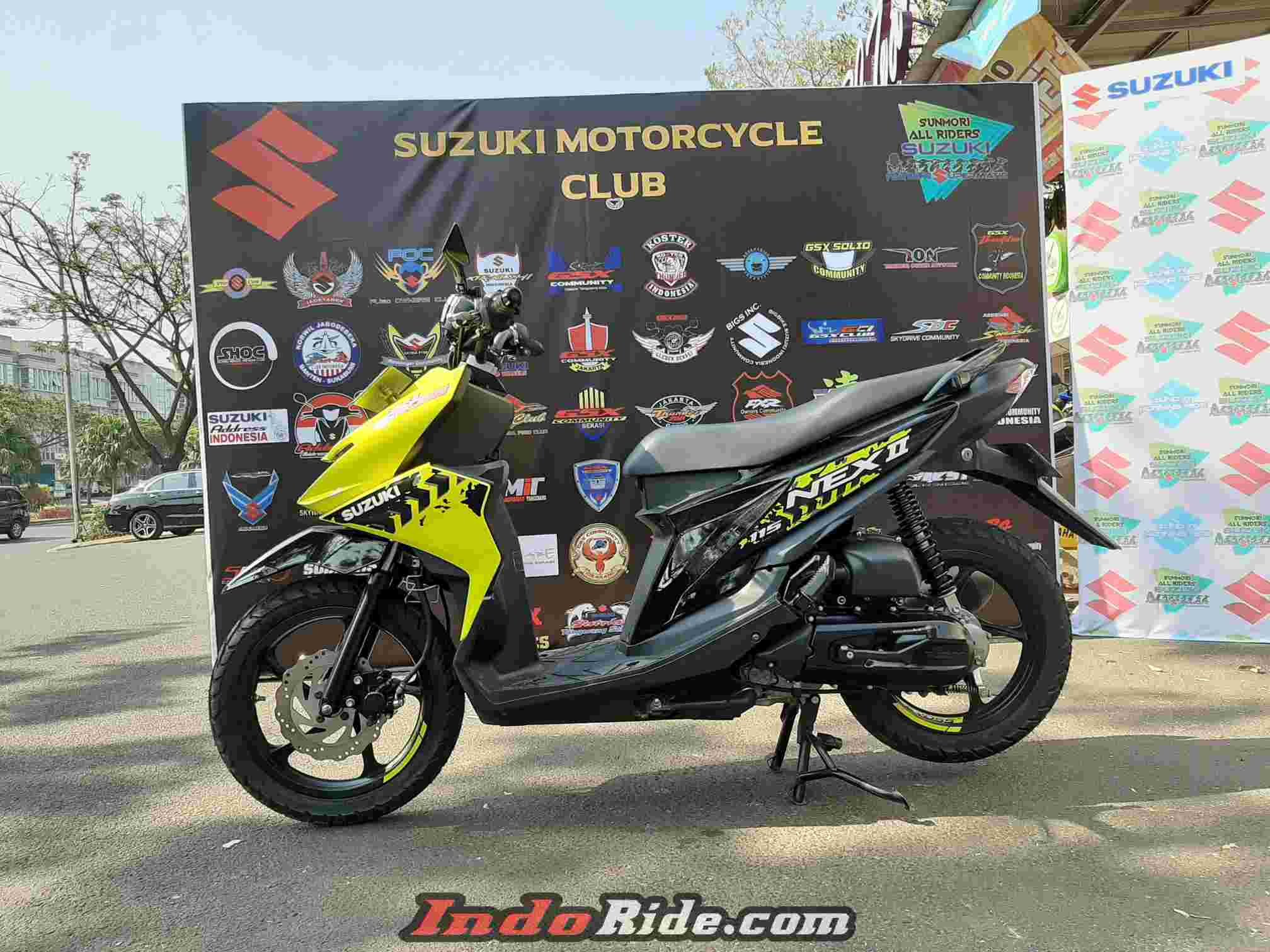 Modifikasi Suzuki Nex II Cross Pakai Stang Beat Street! Gini Harusnya ...